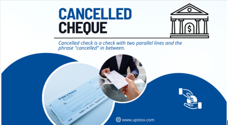 What Is Cancelled Cheque How To Make Write Give Sample
